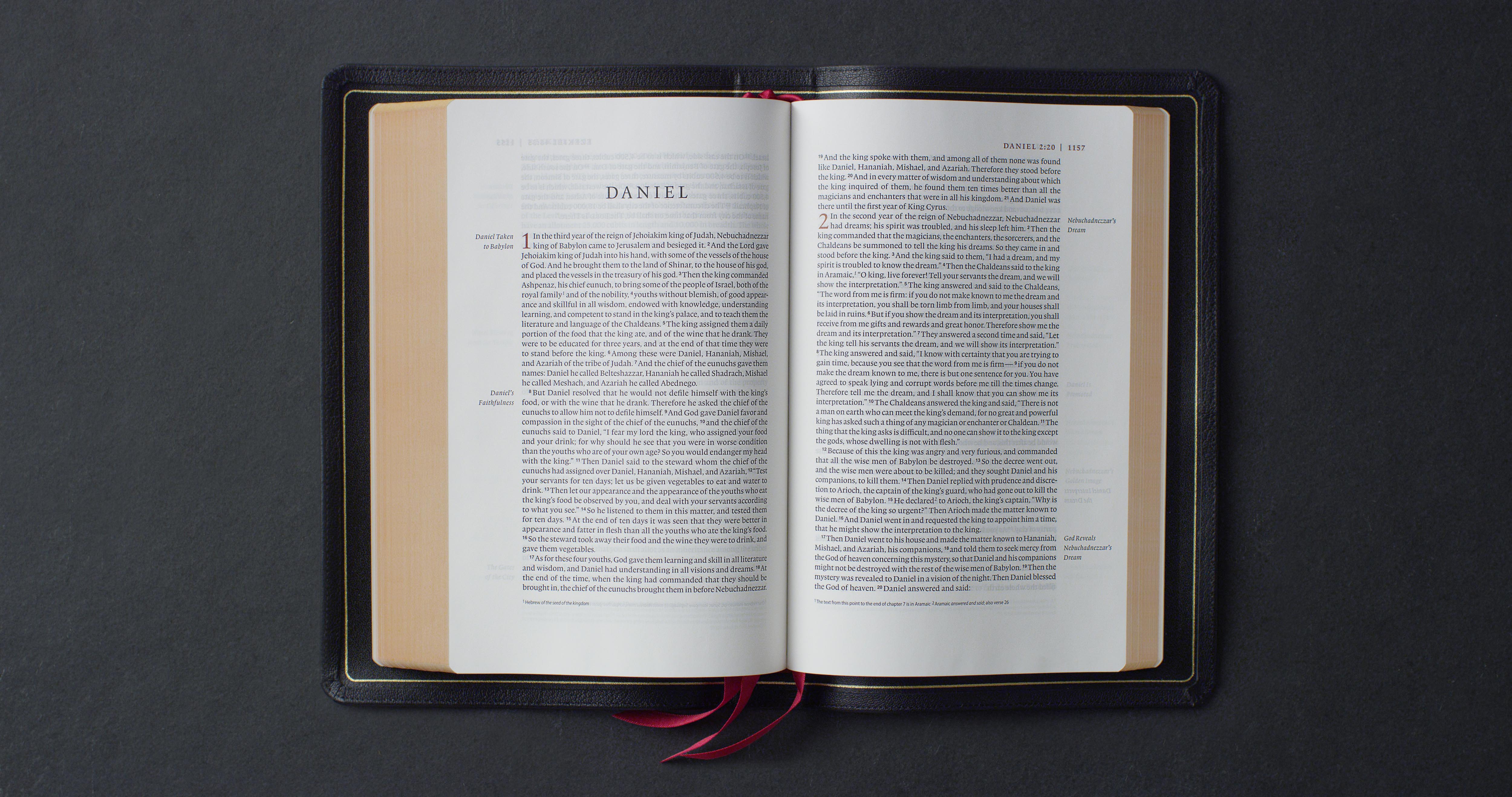 ESV Heirloom Bible, Gloria Dei: Single Column Edition Goatskin, Black ...